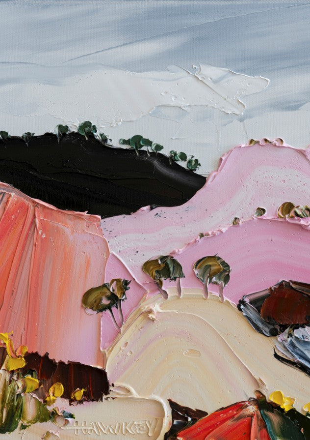 A Little While Longer by Angela Hawkey | Style My Wall | Abstract Modern