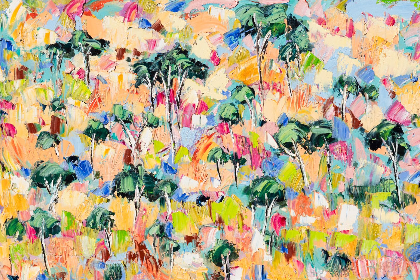 Canopy Dreams by Angela Hawkey | Style My Wall | Abstract Modern