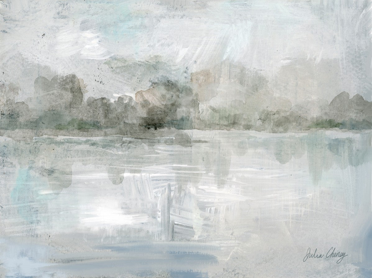 Misty Grays by Julia Cheney | Style My Wall | Abstract Modern