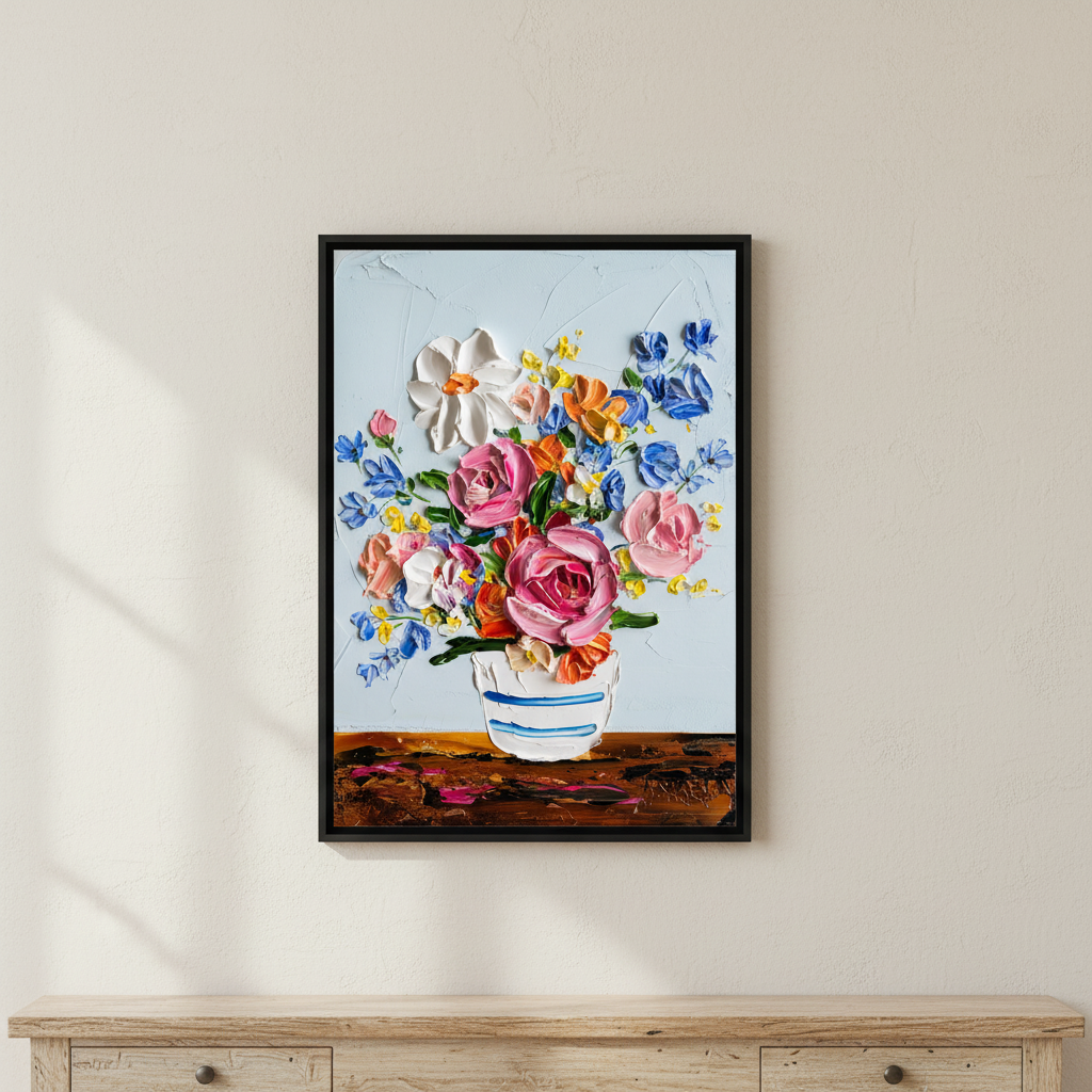 Garden Gathering by Angela Hawkey | Style My Wall | Abstract Modern