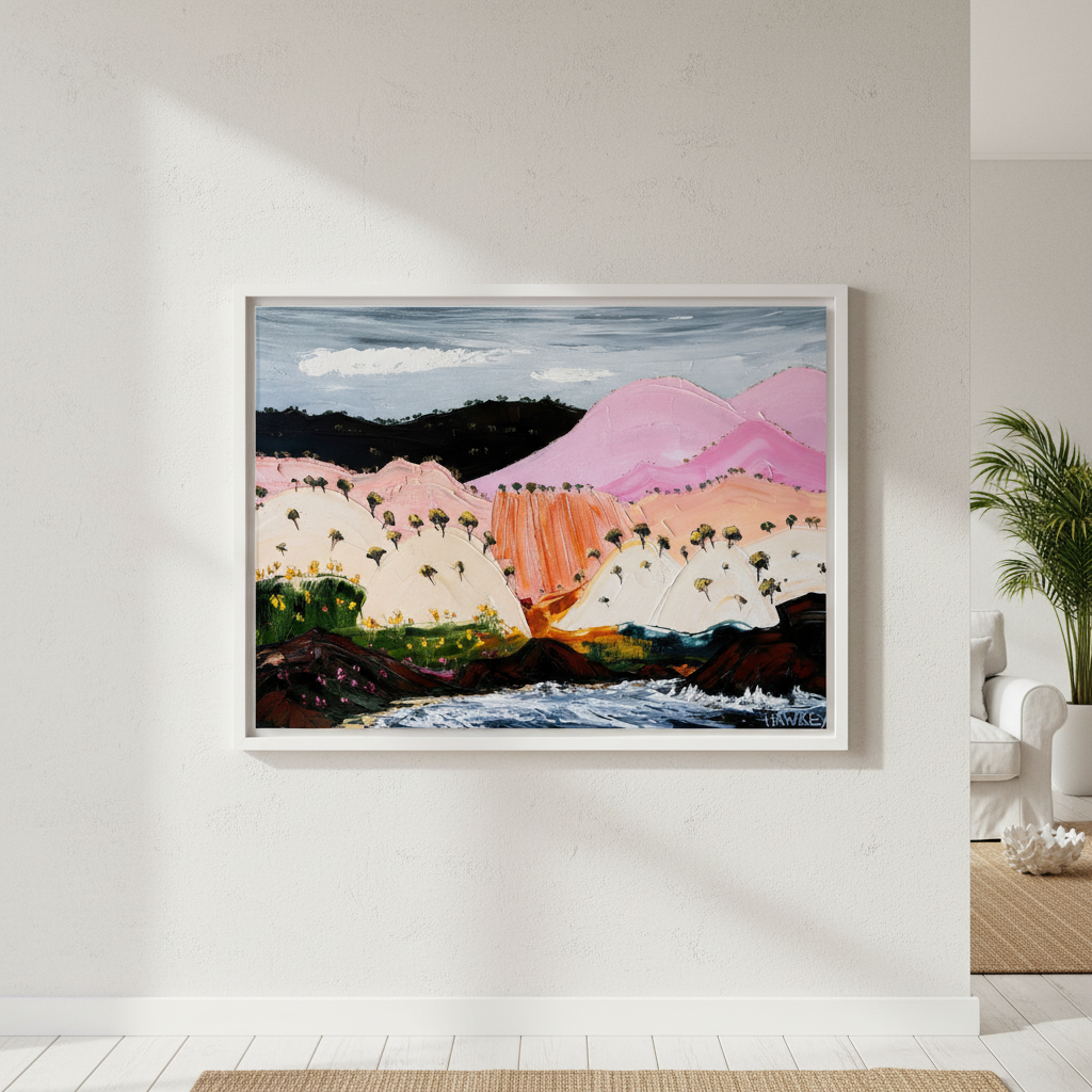 Turbulent Seas by Angela Hawkey | Style My Wall | Abstract Modern