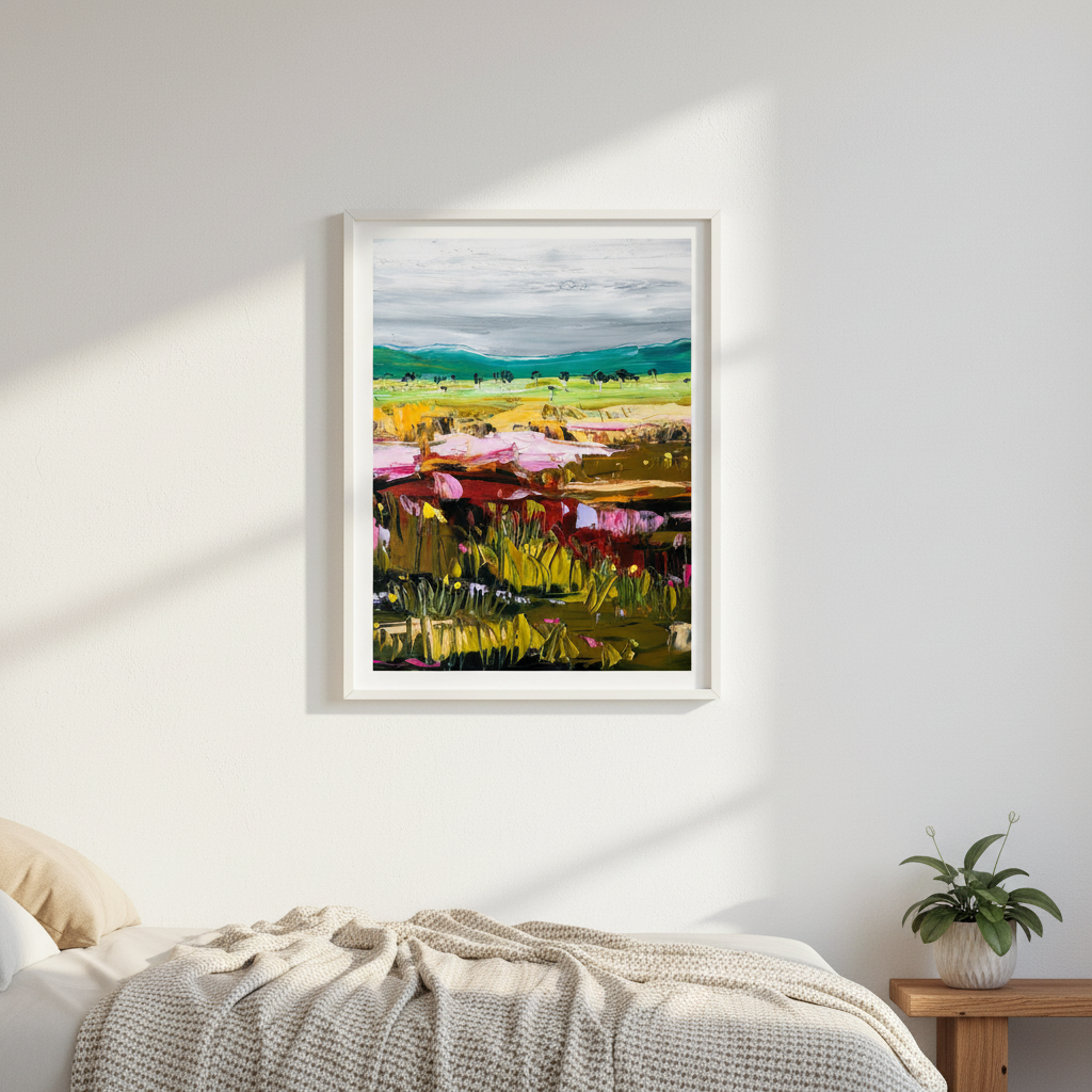 After Rain by Angela Hawkey | Style My Wall | Abstract Modern