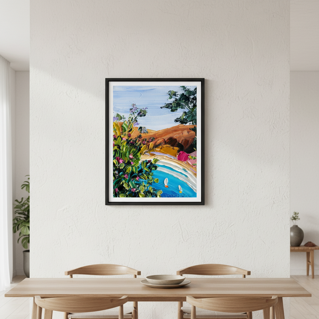 Seeing Pink by Angela Hawkey | Style My Wall | Abstract Modern