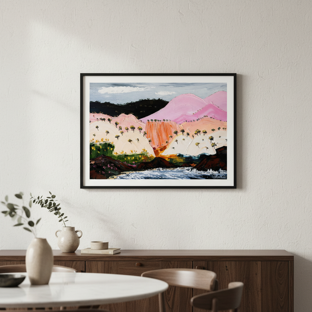 Turbulent Seas by Angela Hawkey | Style My Wall | Abstract Modern