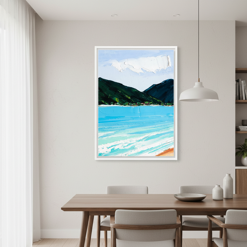 White Noise by Angela Hawkey | Style My Wall | Abstract Modern