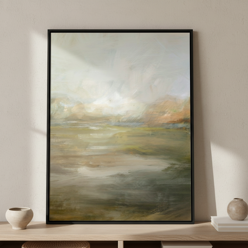 Tranquil Lake by Julia Cheney | Style My Wall | Abstract Modern