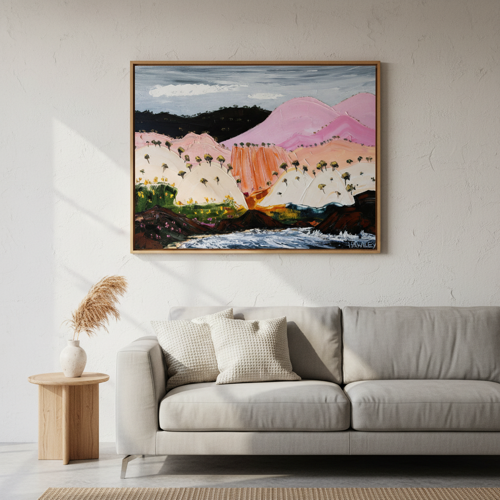 Turbulent Seas by Angela Hawkey | Style My Wall | Abstract Modern