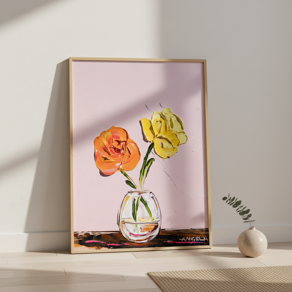 Two in One by Angela Hawkey | Style My Wall | Abstract Modern