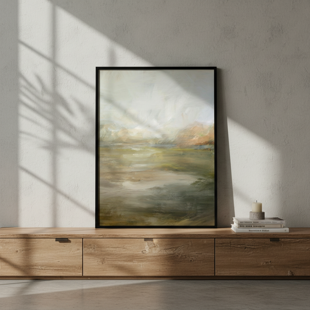 Tranquil Lake by Julia Cheney | Style My Wall | Abstract Modern