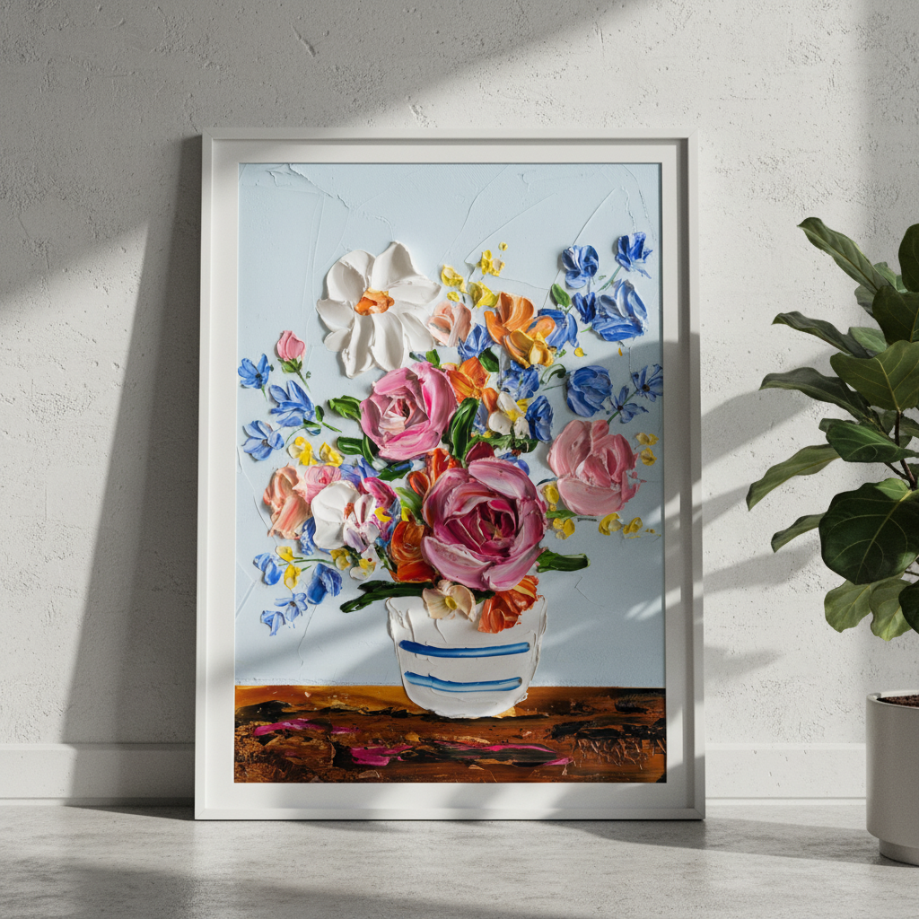 Garden Gathering by Angela Hawkey | Style My Wall | Abstract Modern