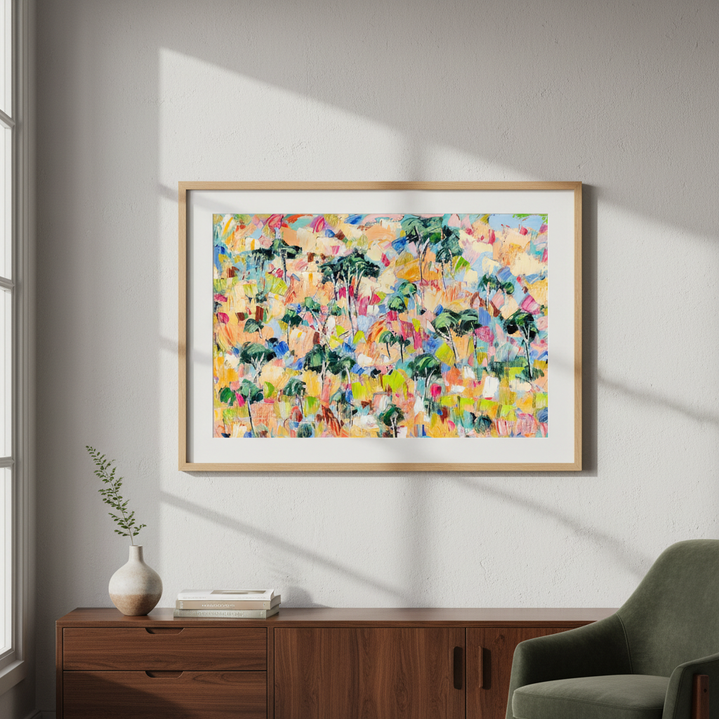 Canopy Dreams by Angela Hawkey | Style My Wall | Abstract Modern