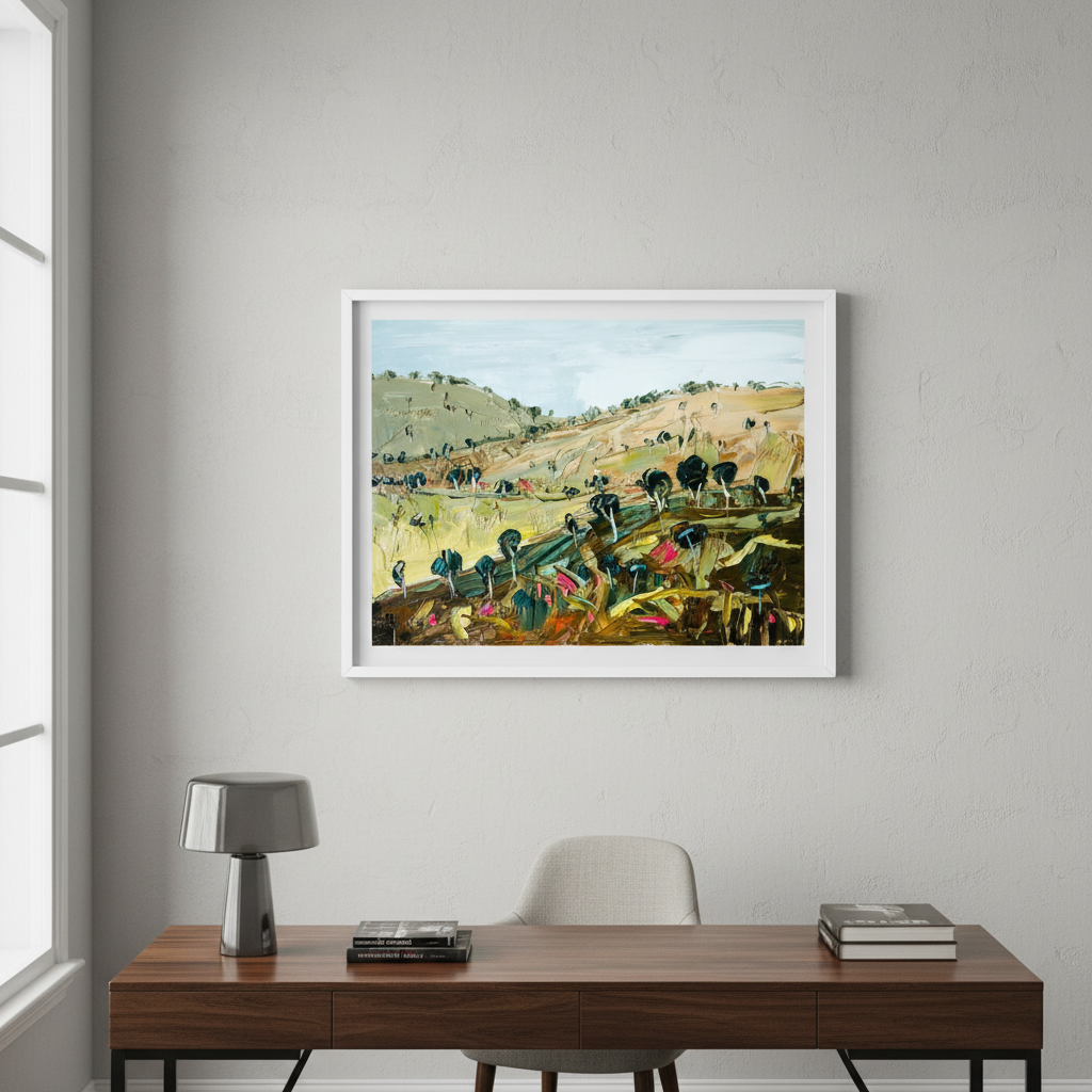All the Meadows by Angela Hawkey | Style My Wall | Abstract Modern